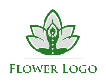 Green Flower Logo