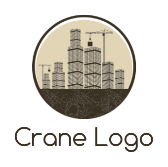 Free Crane Logos | Crane Logo Designs | LogoDesign.net