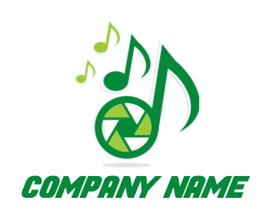 Creative Music Note Logos | Make a Logo Design | LogoDesign.net