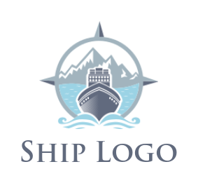 Best Ship Logos | Cruise Ship Logo Templates | LogoDesign.net