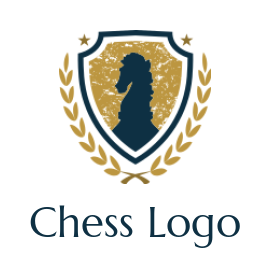 Classy Chess Logos | Chess King Logo Maker | LogoDesign.net