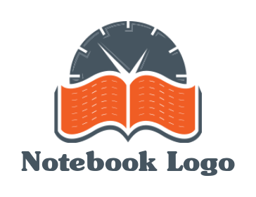 Sleek Notebook Logos | Notebook Logo Creator | LogoDesign.net