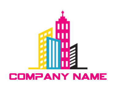 Civil Engineering Construction Logo