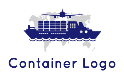 Best Container Logos | Shipping Container Icon | LogoDesign.net