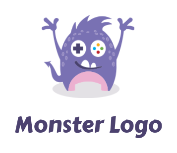 Free Monster Logos | Make Monster Logo Designs | LogoDesign.net