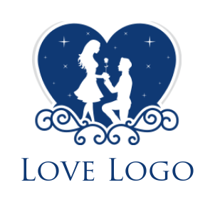 Easy Love Logo Maker | Beautiful Love Logo Designs | LogoDesign.net
