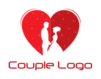 Attractive Couple Logos | Lovers Logo Maker | LogoDesign.net