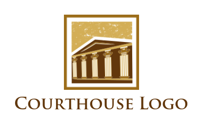 500+ Courthouse Logos | Free Courthouse Logo Maker | LogoDesign.net