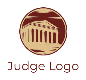 Free Judge Logos | Design a Judge Logo | LogoDesign.net
