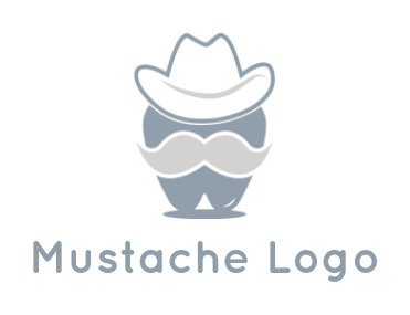 DIY Mustache Logos | Mustache Logo Templates | LogoDesign.net