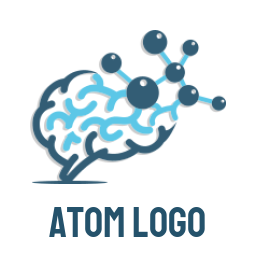 Download Atom Logos | Generate a Science Logo | LogoDesign.net
