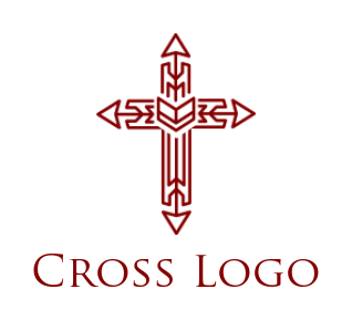 White Cross Logos