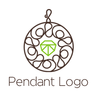 Beautiful Pendant Logos | Design a Logo Free | LogoDesign.net