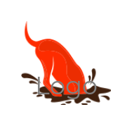 digging dog | Logo Template by LogoDesign.net