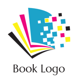 Free Book Logos | Book Logo Design Software | LogoDesign.net