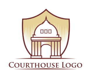 Free Courthouse Logos | Courthouse Logo Templates | LogoDesign.net