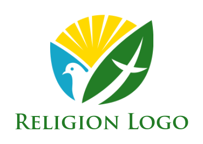 Free Spiritual Religious Logos for Church, Mosque, Temple Logo Design