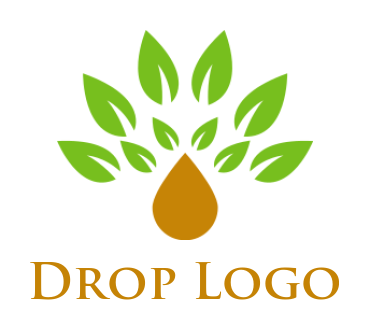 Captivating Drop Logos | DIY Drop Logo LogoDesign.net