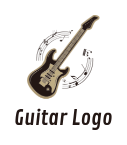 300+ Guitarist Logos | Free Electric Guitar Logo Maker
