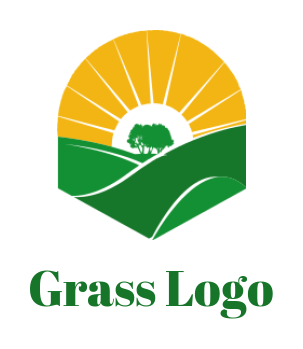 Beautiful Grass Logos | Design Your Own Grass Logo | LogoDesign.net