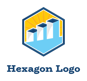 Awesome Hexagon Logos | Create a Hexagon Logo Online