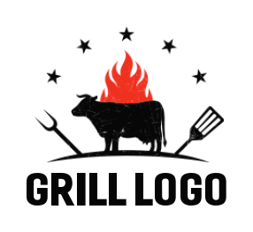 Delicious Grill Logos | Grill Logo Maker | LogoDesign.net