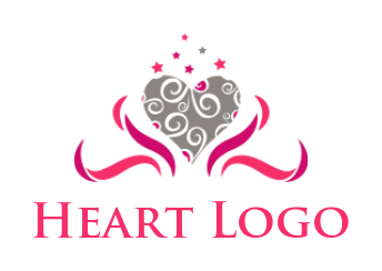 Discover Heart Logos | Do-it-yourself Heart Logo | LogoDesign.net