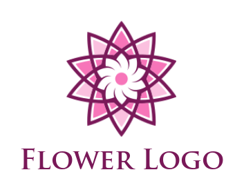 Artistic Flower Logos | Flower Logo Template Ideas | LogoDesign.net