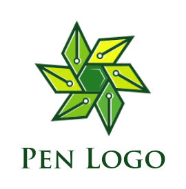 Creative Pen Logos | DIY Pen Logo Designs | LogoDesign.net