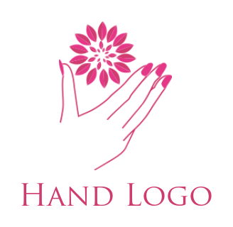 Elegant Hand Logos | Hand Logo Design Templates | LogoDesign.net