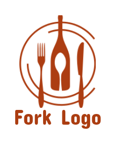 Best Fork Logos | Make a Fork Logo | LogoDesign.net