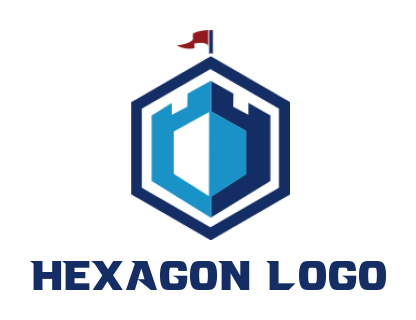 Awesome Hexagon Logos | Create a Hexagon Logo Online