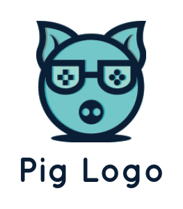 Cute Pig Logos Selection | Pig Logo Designers | LogoDesign.net