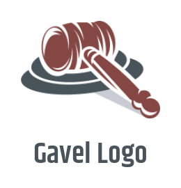 Professional Gavel Logos | Gavel Logo Samples | LogoDesign.net