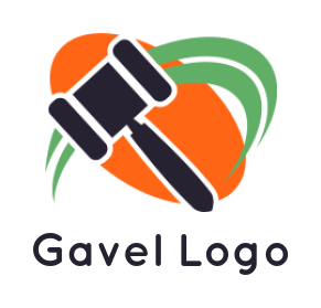 Professional Gavel Logos | Gavel Logo Samples | LogoDesign.net