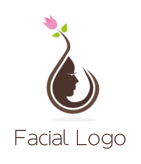 Free Facial Logos | Face Logo Maker Online | LogoDesign.net