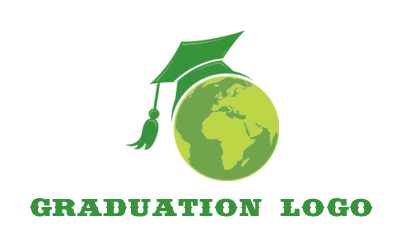 Great Graduation Cap Logos | DIY Logo Online | LogoDesign.net