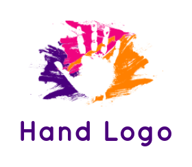 Elegant Hand Logos | Hand Logo Design Templates | LogoDesign.net