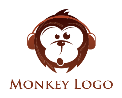 Clever Monkey Logos | Ape Logo Templates | LogoDesign.net