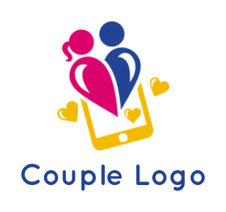 Attractive Couple Logos | Lovers Logo Maker | LogoDesign.net
