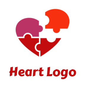 Discover Heart Logos | Do-it-yourself Heart Logo | LogoDesign.net