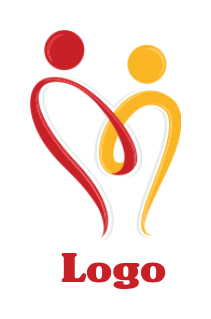 Attractive Couple Logos | Lovers Logo Maker | LogoDesign.net