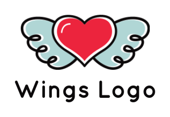 Fancy Wings Logos | Wings Logo Vectors | LogoDesign.net