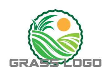 Beautiful Grass Logos | Design Your Own Grass Logo | LogoDesign.net