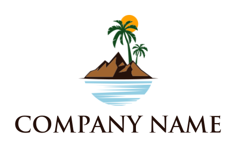 DIY Palm Tree Logo Maker | Create Palm Tree Logos | LogoDesign.net