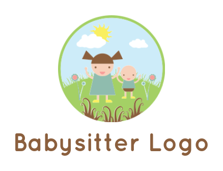 Free Babysitter Logos | Babysitting Logo Design Creator | LogoDesign.net