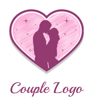 Attractive Couple Logos | Lovers Logo Maker | LogoDesign.net