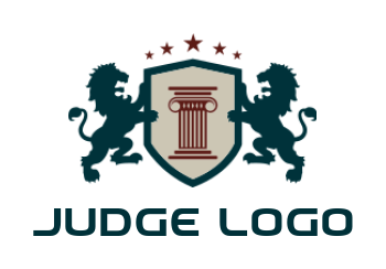 90+ Classic Judge Logos | Free Judge Logo Design Maker