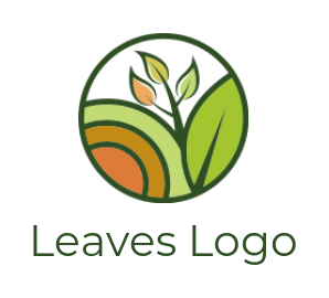 Fresh Leaves Logo Ideas | Design a Logo with Leaves