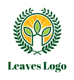 Fresh Leaves Logo Ideas | Design a Logo with Leaves